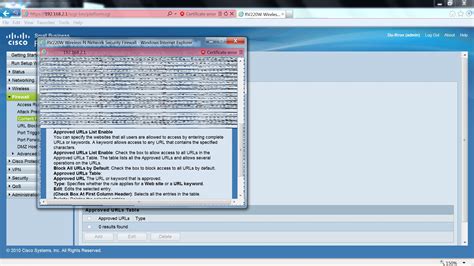 RV W Messed Up Screen Cisco Community