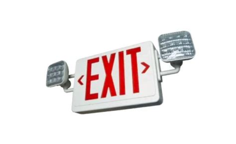 LED Standard Combo Exit Sign Remote Capability LED Centra