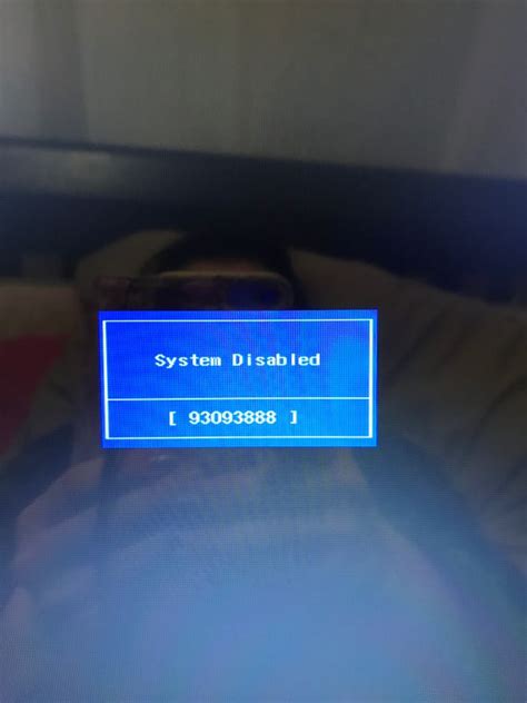 solved administrator password or power password system disabled [ 9