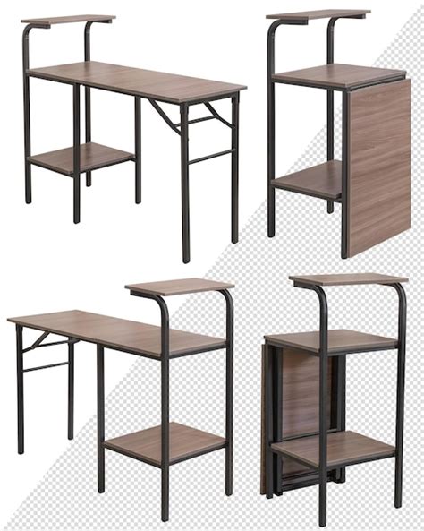 Premium Psd Folding Table Element Of The Interior Isolated From The