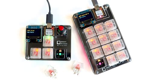 Anavi Macro Pad 12 And Anavi Arrows Manufacturing Progress Anavi