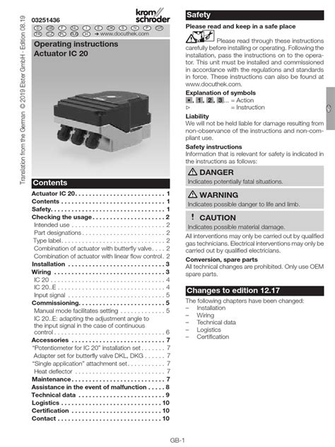 ic20 operating instructions pdf switch actuator