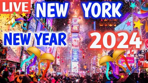 [Original Sound] New Year's Eve 2024 in Times Square NYC Times Square Ball Drop 2024 - YouTube