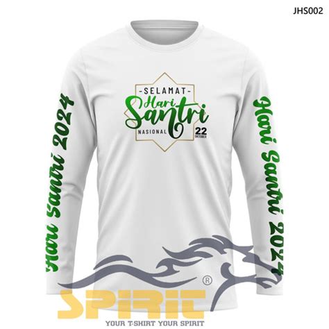 Jual Baju Hari Santri Nasional 2024 Kaos Hari Santri 2024 Lengan