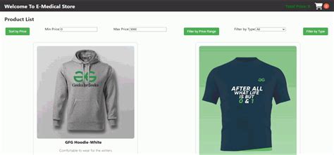 Fashion Store E Commerce Using Mern Stack Geeksforgeeks