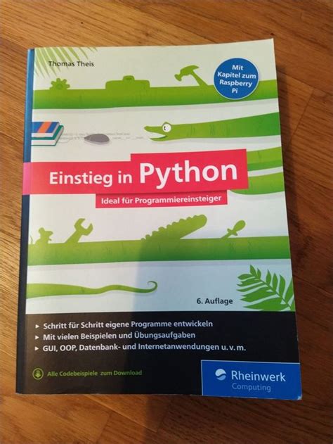 einstieg in python kaufen auf ricardo