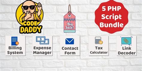 5 php scripts bundle offer billing expense by moneymaker codester