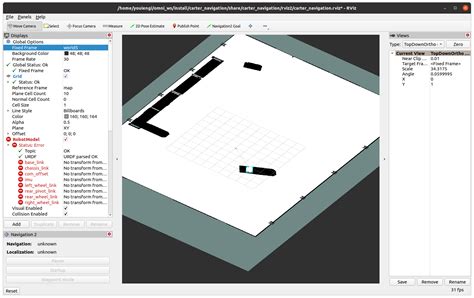 Carter Wheel Clearance Is Changed From Original On The Rviz Tutorial Navigation ROS