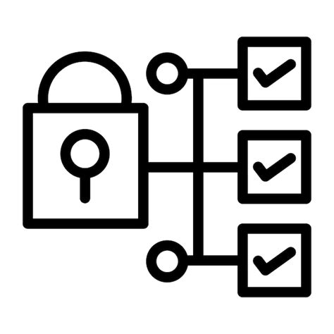 Premium Vector Network Authentication Vector Illustration