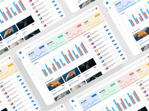 management dashboard ui kit ui kits and libraries ~ creative market