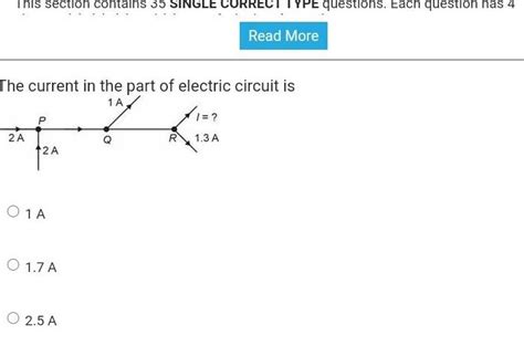 Answered This Section Contains 35 Single Corre Ype Questions Each