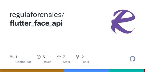 GitHub Regulaforensics Flutter Face Api