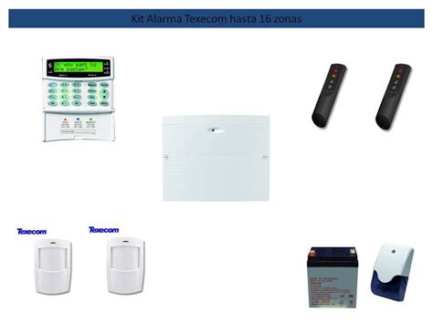 Wireless Alarm Kit Texecom With Detectors Controls And Sirens