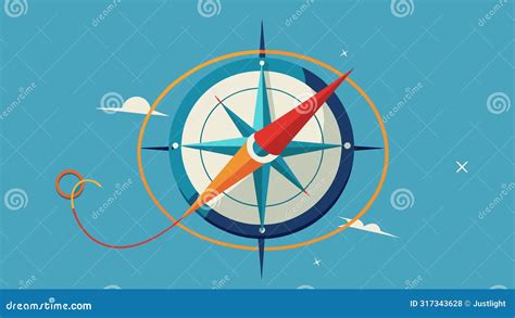 A Compass With A Spinning Needle Representing The Difficulty Of Finding