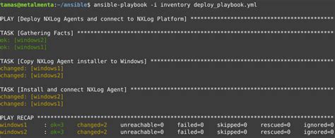Install And Enroll Nxlog Agent Automatically With Ansible And The Agent Management Api Nxlog Blog