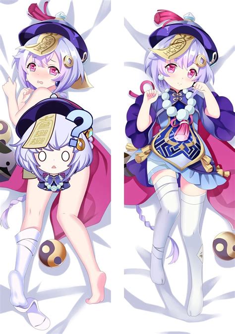 Genshin Impact Klee Paimon Qiqi Barbatos Venti Diona Jean Gunnhildr Amber Cosplay Dakimakura