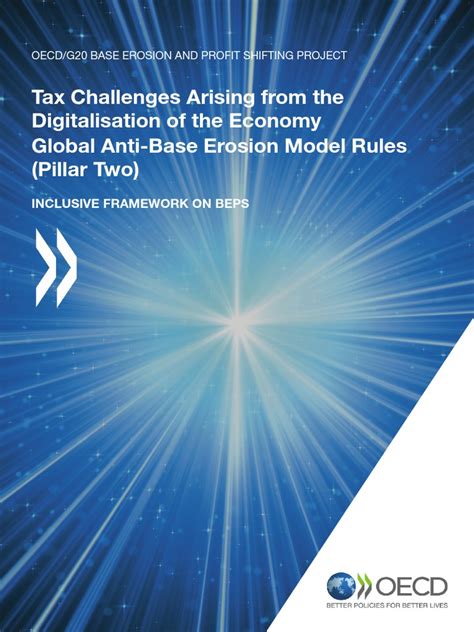 tax challenges arising from the digitalisation of the economy global