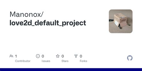 Github Manonoxlove2ddefaultproject