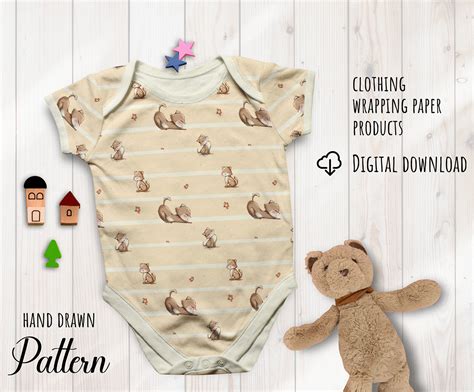 Cute Kitty Seamless Pattern Behance