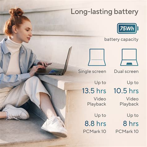 ASUS Zenbook Duo OLED Dual Screen Laptop Dual 14 3K OLED 120Hz Touch Intel Core Ultra 7 155H