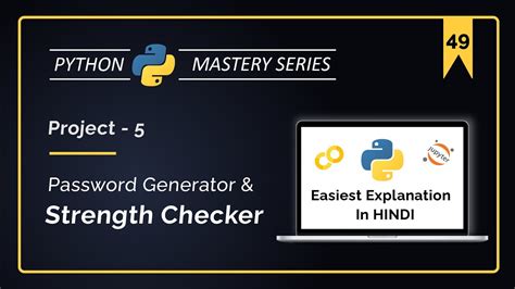 Python Project 5 Password Generator And Strength Checker Python