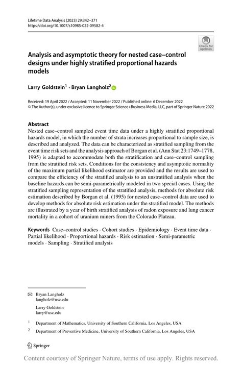 Analysis And Asymptotic Theory For Nested Casecontrol Designs Under