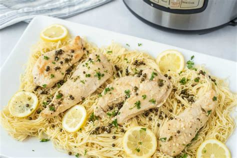 Instant Pot Chicken Piccata Recipe Shugary Sweets