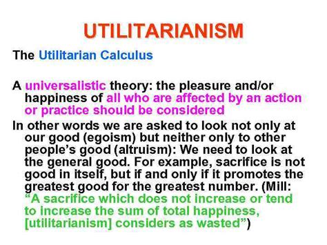 Consequentialism Utilitarianism Main Sources — Consequentialism Sep