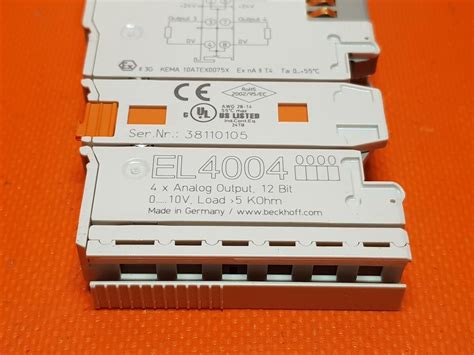 beckhoff el4004 4x analog output 103 35