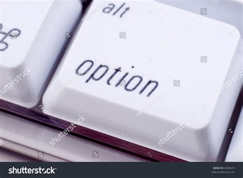 Isolated Option Key On Keyboard Stock Photo Shutterstock