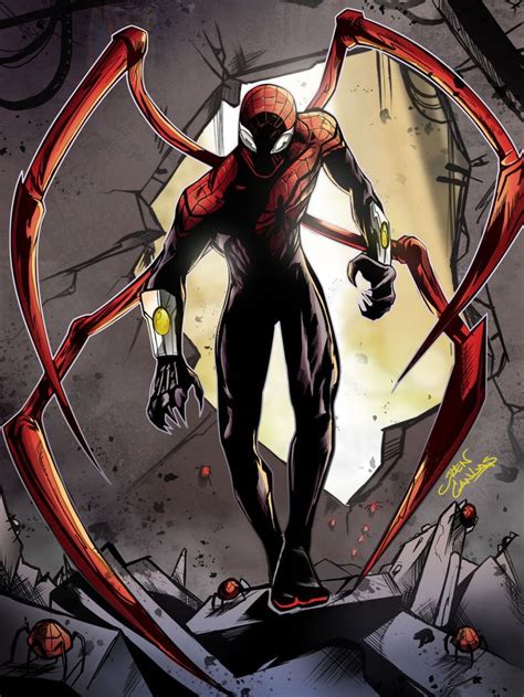 Superior Spiderman By Glen Canlas Marvel Spiderman Art Spiderman