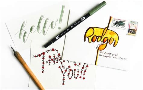 Creative Hand Lettering Tutorials Part I