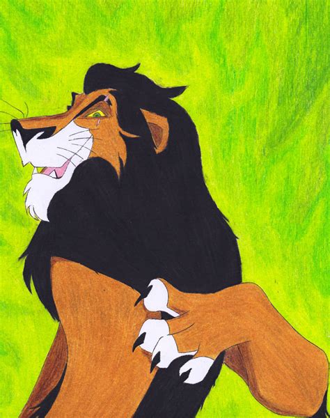 Scar Be Prepared Colored And Background By Lizzie85 On Deviantart