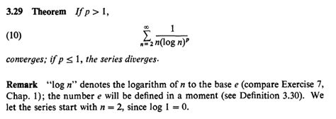 Real Analysis What S The Point That Rudin Is Trying To Make After Theorem Mathematics