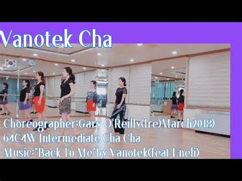 Vanotek Cha Line Dance (Intermediate Cha Cha) Demo &Count - YouTube