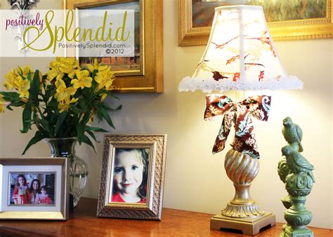 Lamp Shade Makeover DIY Talent Positively Splendid Pretty Handy Girl