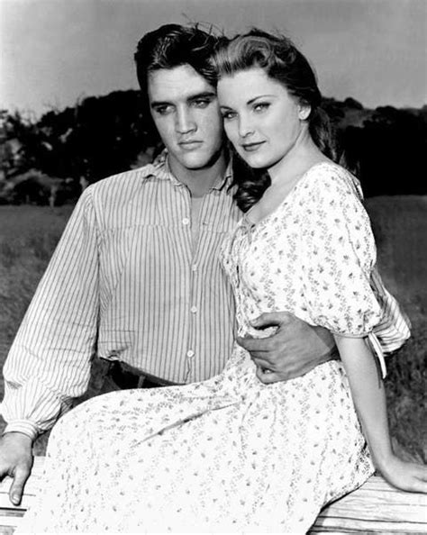 25 Behind The Scenes Photos Of Debra Paget With Elvis Presley During The Filming Of Love Me