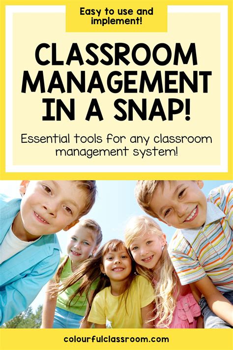 Classroom Management In A Snap Essential Tools For Any Classroom