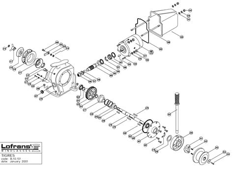 Lofrans Tigres Windlass Parts