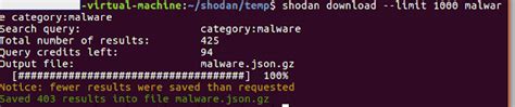 Tutorial Using Shodan Cli Downloading Malware Iocs Phish Central