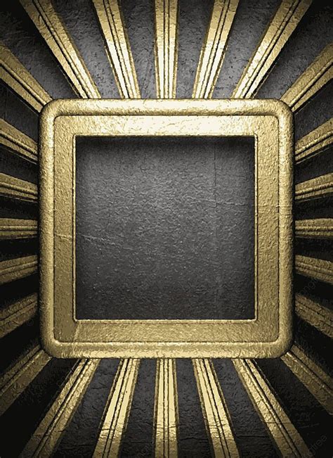 gold and silver background object vignette glossy vector object