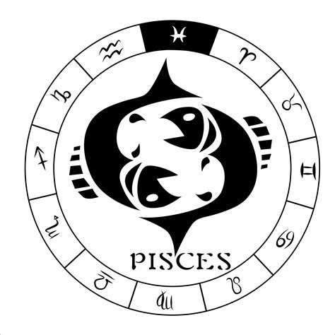 Pisces Fish Symbol Art