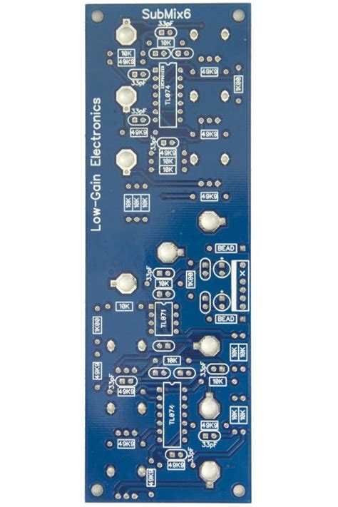 Submix6 4u Active Mixer Processor Pcb Low Gain Electronics