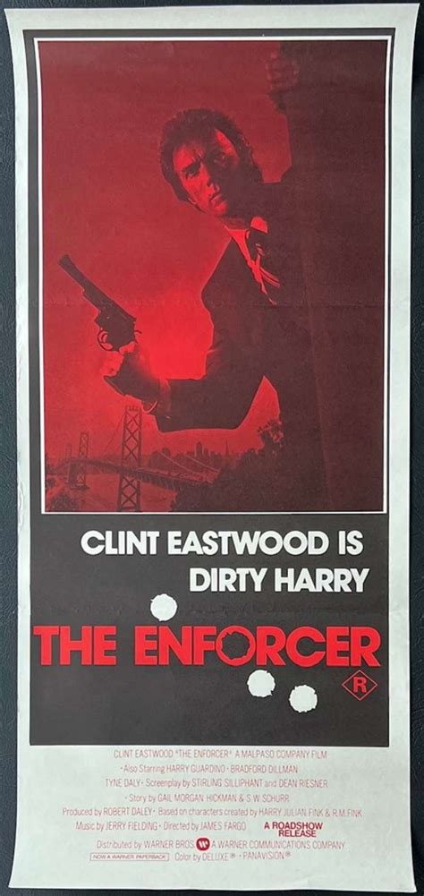All About Movies The Enforcer Poster Original Daybill 1976 Clint