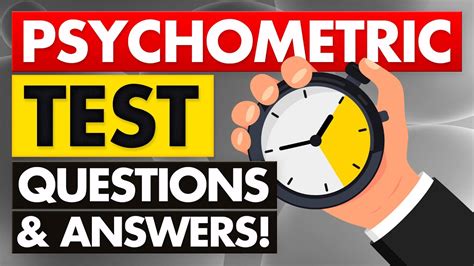 25 Psychometric Test Practice Questions And Answers Pass Your Test With