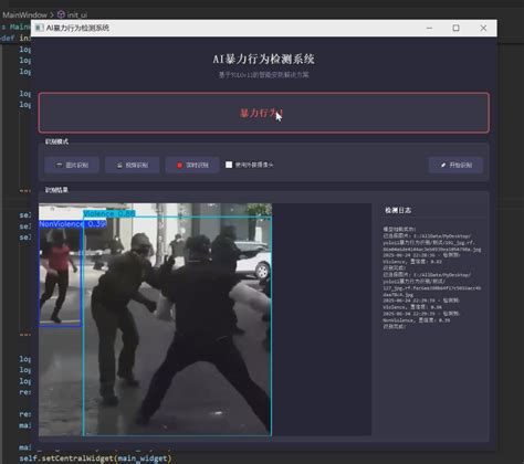毕设开源 深度学习yolo11暴力行为识别系统（源码 论文） yolov11 论文全称 csdn博客