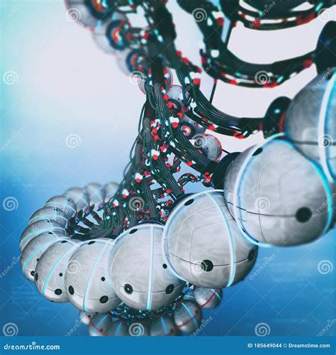 3d Cyber Dna Molecule Background Stock Illustration Illustration Of Cyberspace Micro 185649044