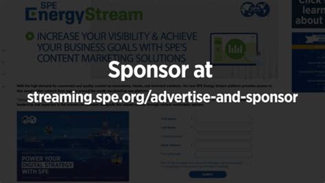 Spe Events Spe Energy Stream