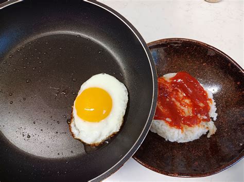 초간단 자취요리 케찹계란밥 레시피