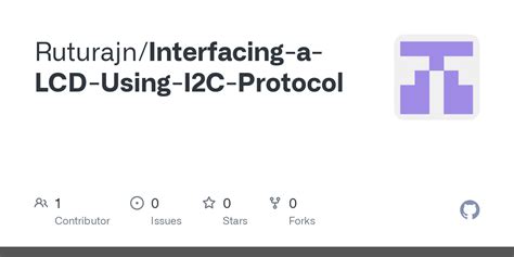 GitHub Ruturajn Interfacing A LCD Using I C Protocol